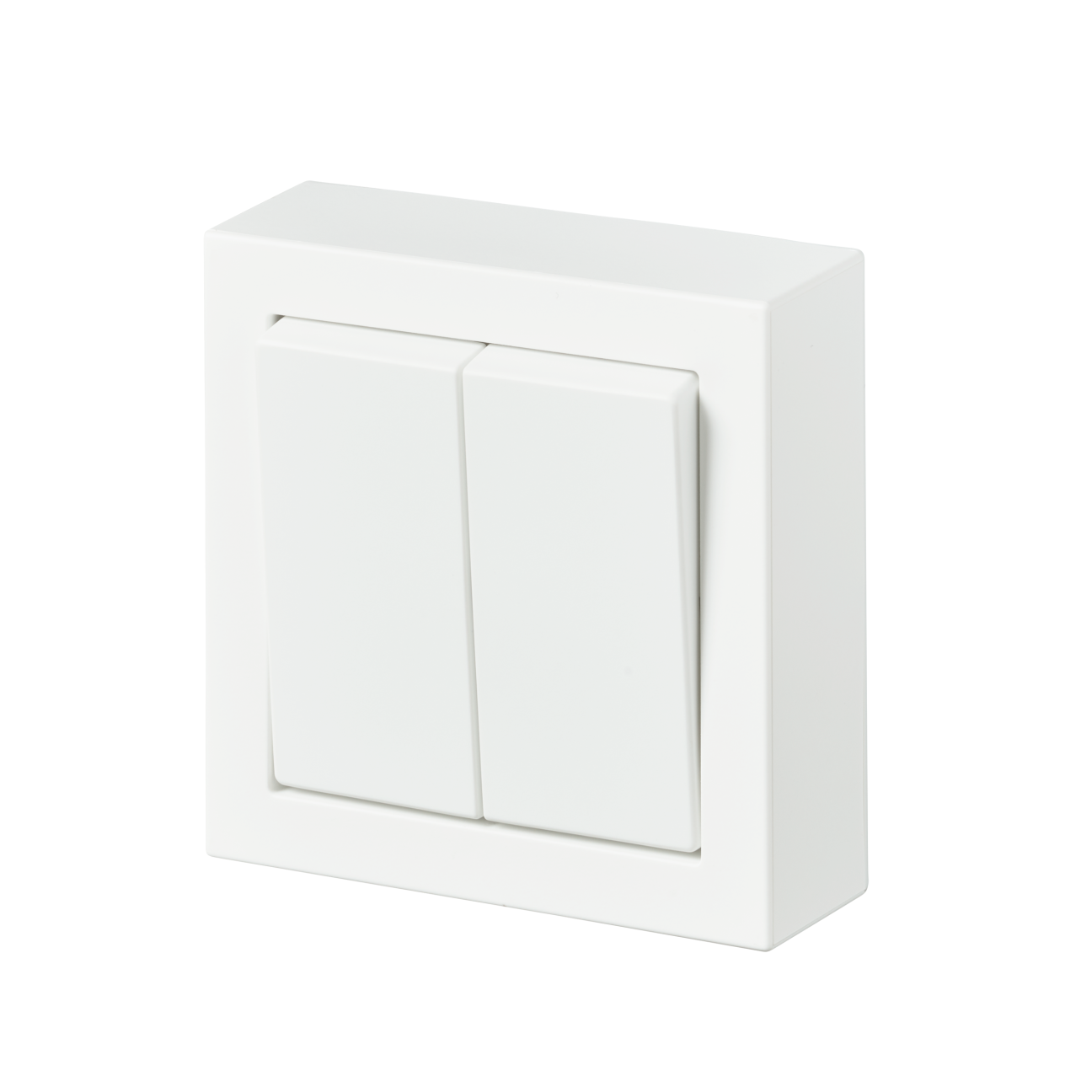 Kytkin 5, 16AX/250V, Impressivo, 2 lisäliitintä, matta valkoinen | ABB ...