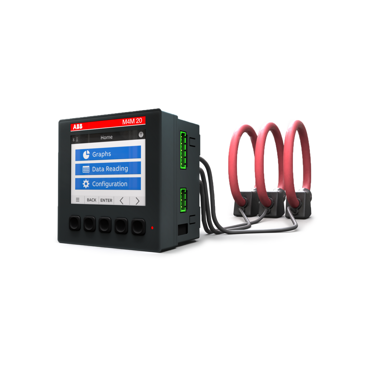 Verkkoanalysaattori 3-vaihe, Rogowski 690VAC, lk0,5, Modbus RTU | ABB ...