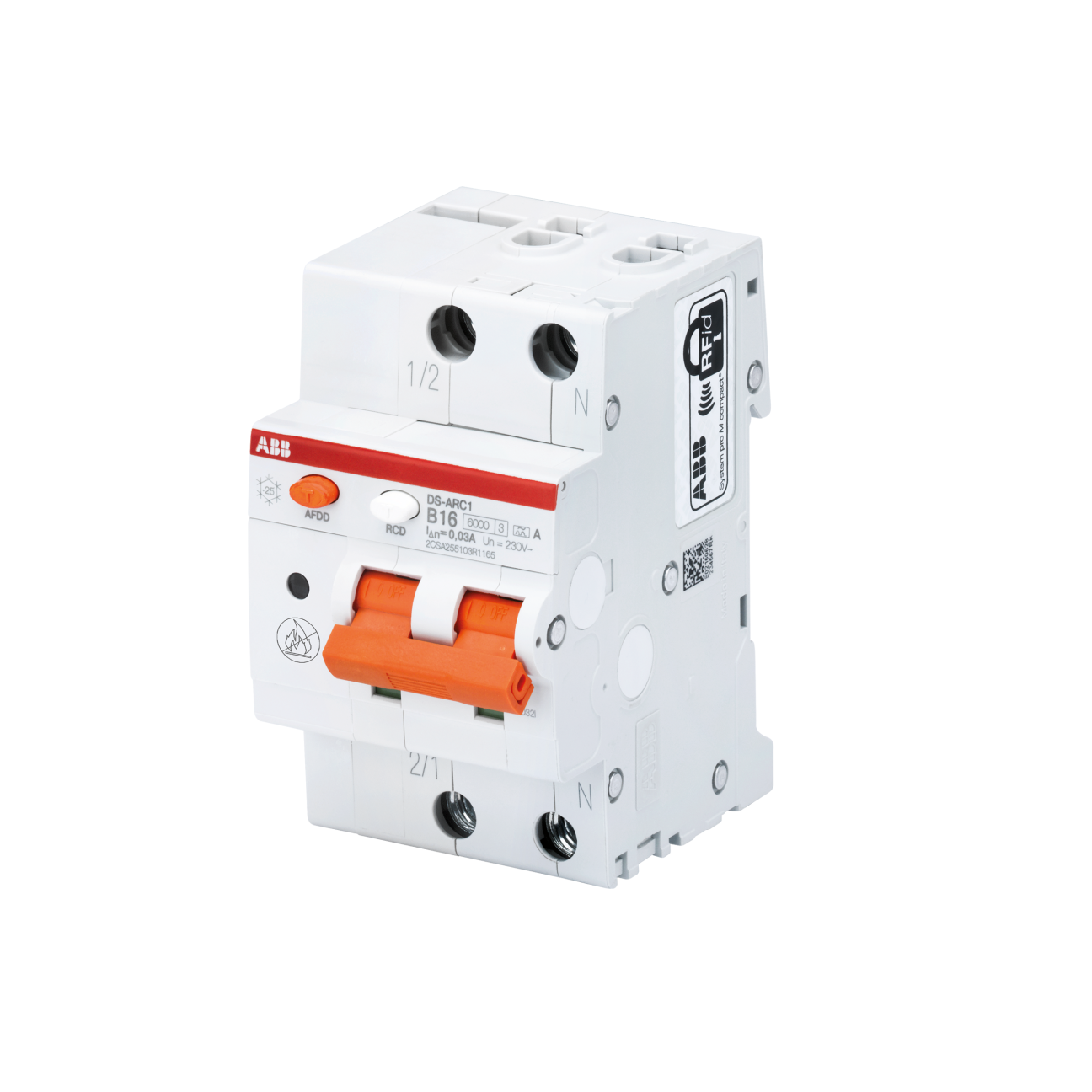 2-napainen C-käyrä 20A 30mA 6kA, 230VAC, 1P+N | ABB Oy, Asennustuotteet