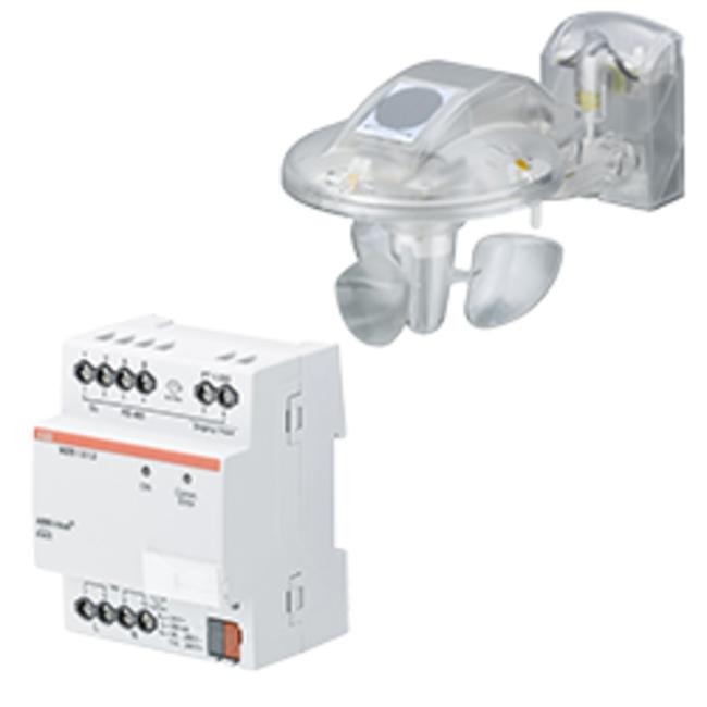 Sääyksikkö anturille WES/A4.1.1, 4 moduulia | ABB Oy, Asennustuotteet